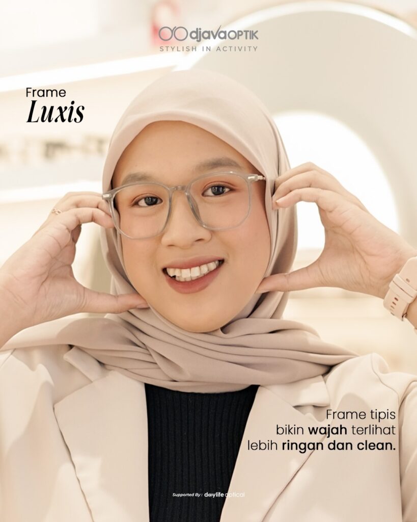 Pilihan Kacamata Frame Tipis yang Bikin Tampilan Lebih Fresh